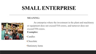 Micro, Small and Medium Enterprises Development Act, 2006 | PPTX