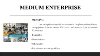 Micro, Small and Medium Enterprises Development Act, 2006 | PPTX