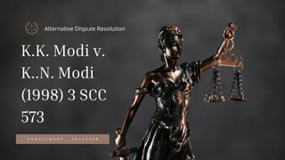 K.K. Modi v. K..N. Modi (1998) 3 SCC 573.pdf