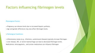 Clinical Laboratory Technology - Estimation of Fibrinogen | PDF