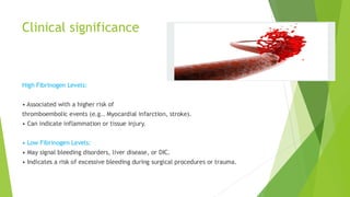 Clinical Laboratory Technology - Estimation of Fibrinogen | PDF