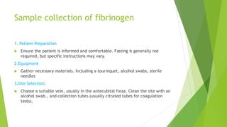 Clinical Laboratory Technology - Estimation of Fibrinogen | PDF