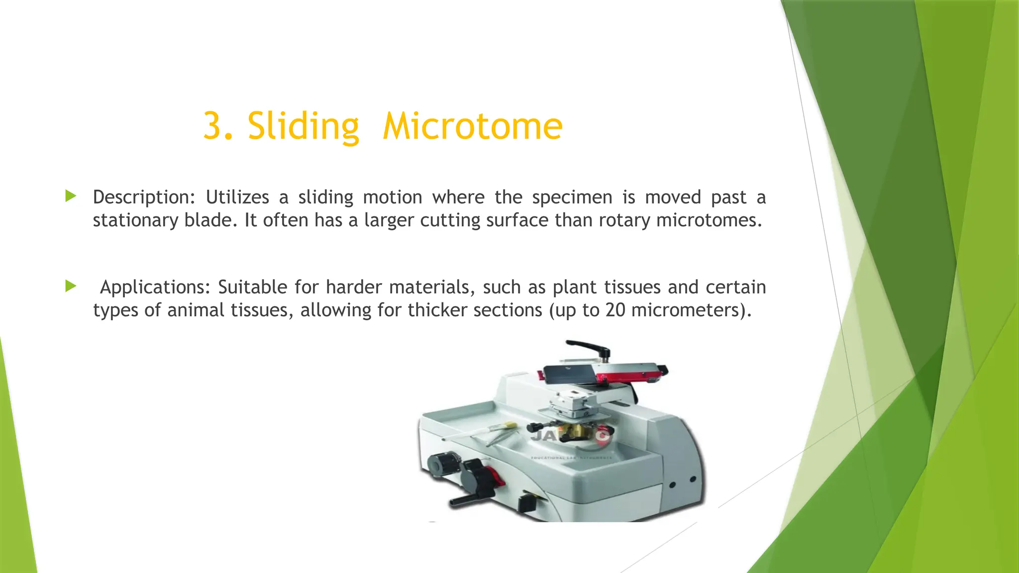 Clinical laboratory technology-Microtomes and mounting sections | PPT | Free Download