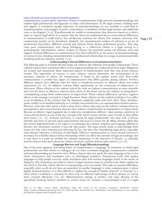 Communication Barriers in Cross-Cultural Legal Situations (www.kiu.ac ...
