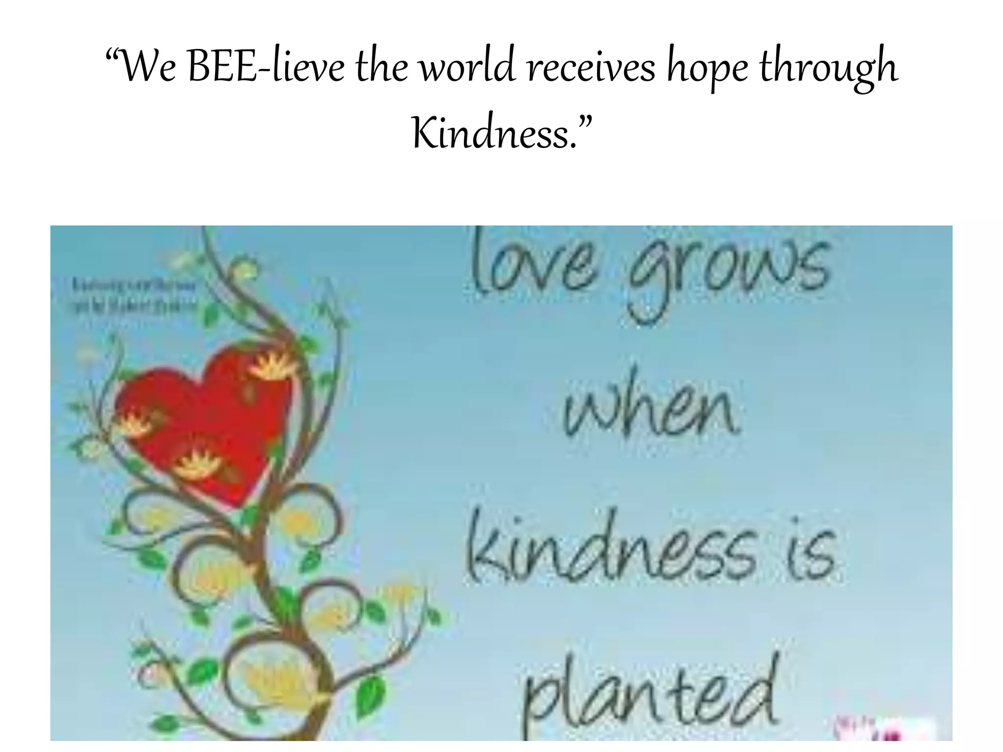 K 2nd intro to 5-day kindness challenge | PPTX