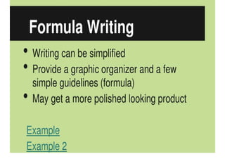 K-5 Writing | PPT