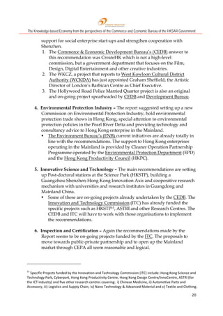 Knowledge-based Economy from Commerce and Economic Development Bureau's ...