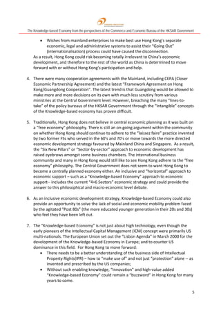 Knowledge-based Economy from Commerce and Economic Development Bureau's ...
