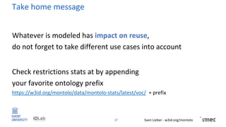 MontoloStats - Ontology Modeling Statistics | PPT | Free Download