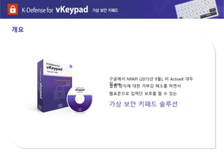 K defense v-keypad | PPT