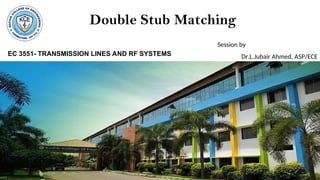 Double stub matching derivation material.ppt