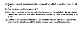 Double stub matching derivation material.ppt