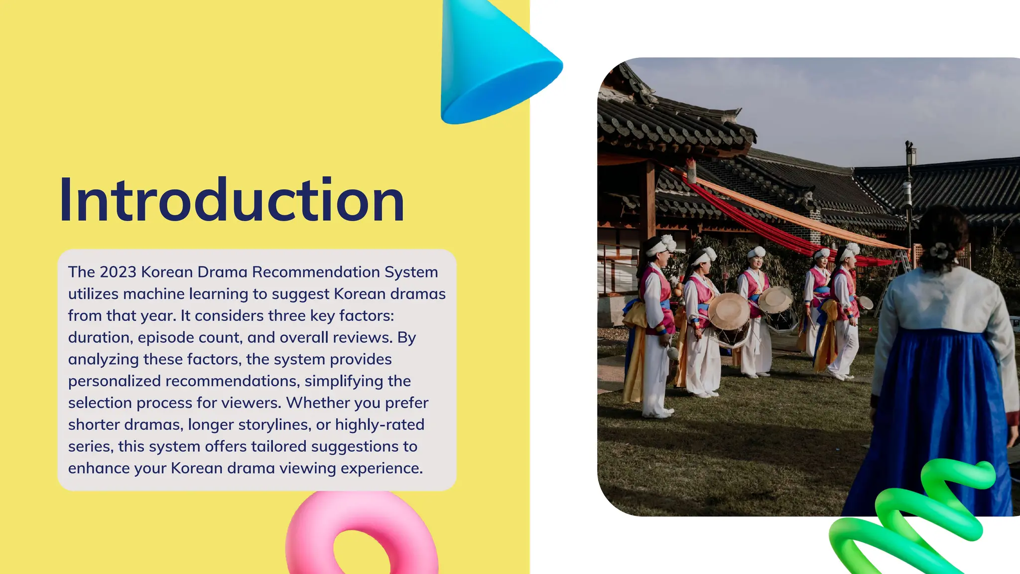 K-Drama Recommendation Using Python | PDF