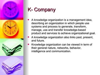 K Economy, K Company& K Worker | PPT