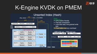 快手K-Engine高性能异构存储引擎演进之路. Kuaishou high performance storage engine ...