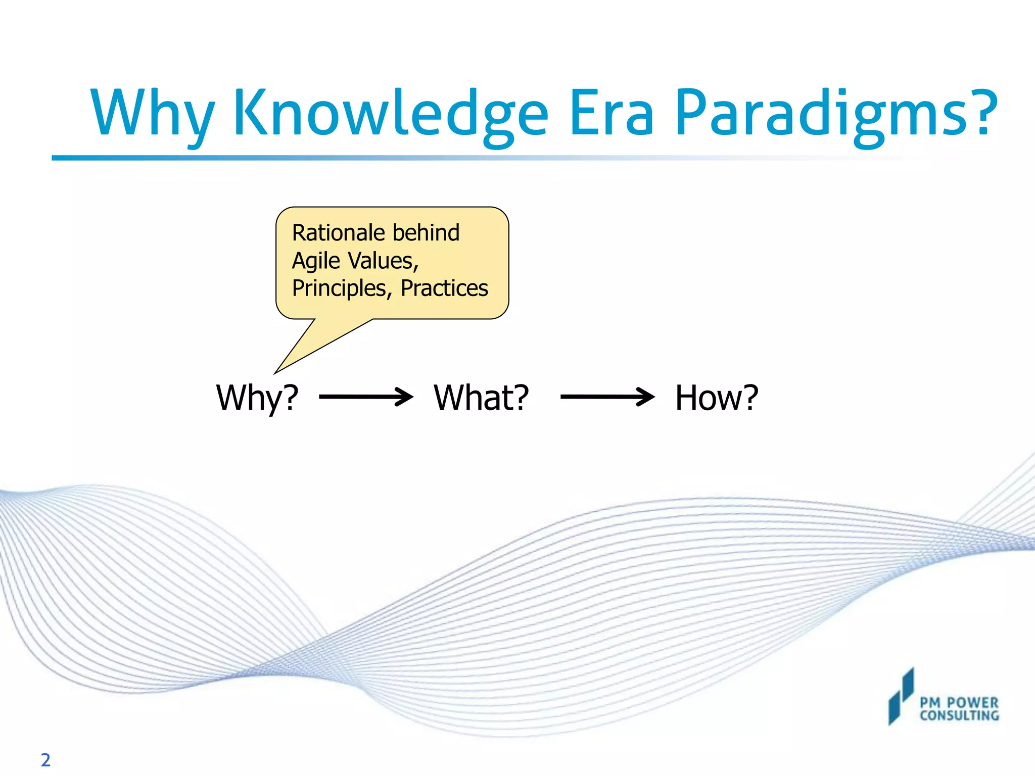 Knowledge Era Paradigms -agile indiaconf2016 | PDF