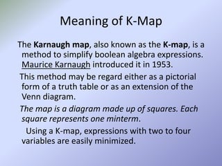 K map | PPT