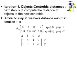K mean-clustering algorithm | PPT