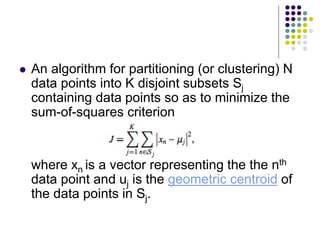 K mean-clustering | PPT