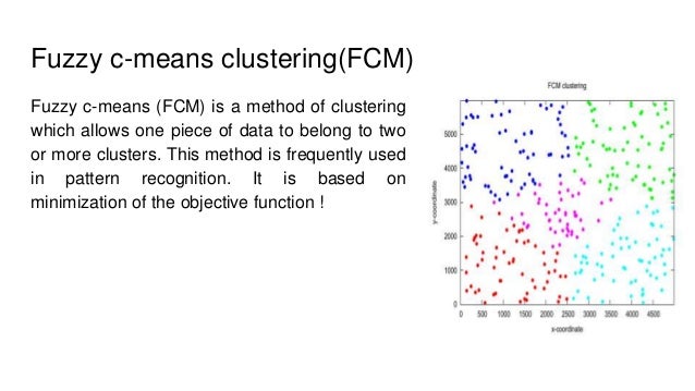 Fuzzy Clustering C Means K Means