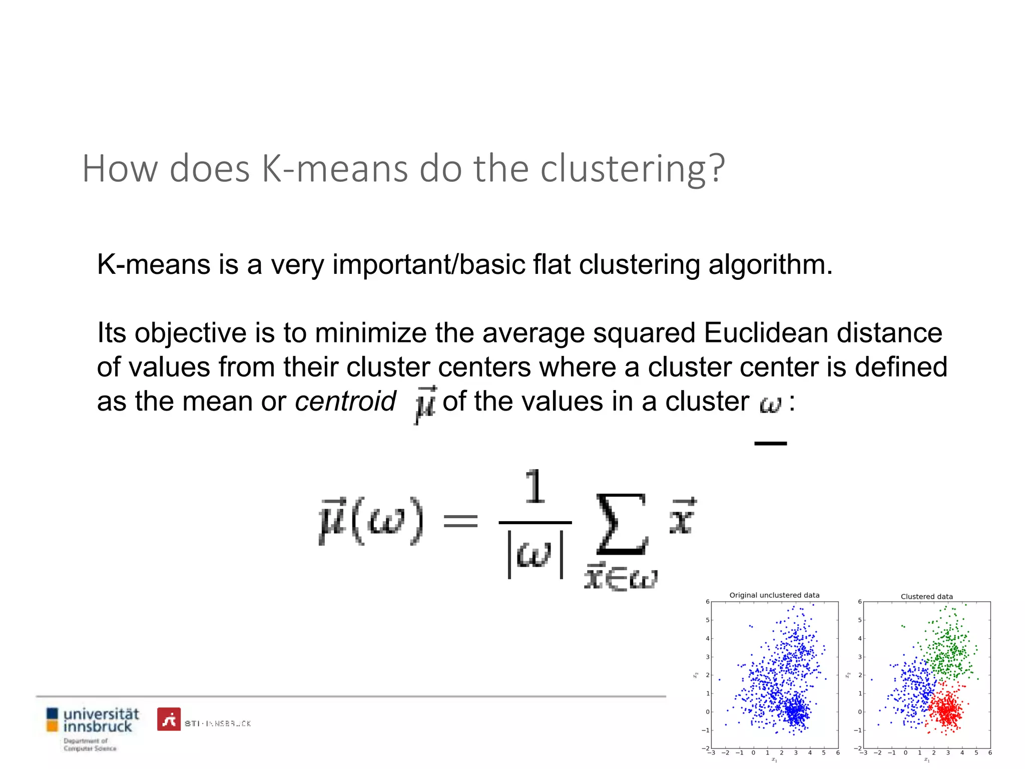 K Means Clustering Pptx Computing Technology And Computing