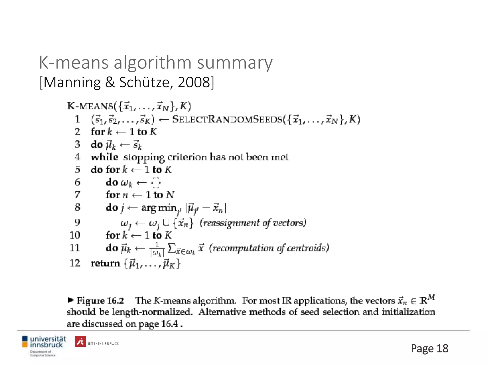 K-means Clustering | PPTX