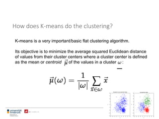 K-means Clustering | PPTX