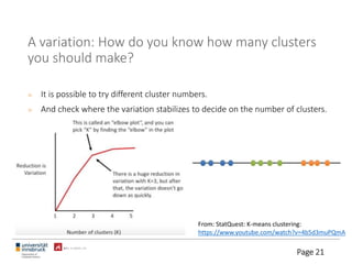 K-means Clustering | PPTX