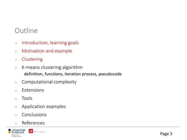 K-means Clustering | PPTX | Computing | Technology & Computing