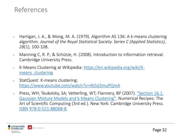 K-means Clustering | PPTX | Computing | Technology & Computing