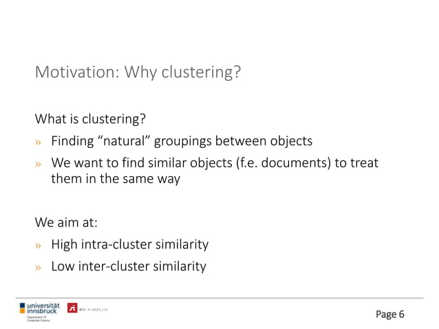 K-means Clustering | PPTX | Computing | Technology & Computing