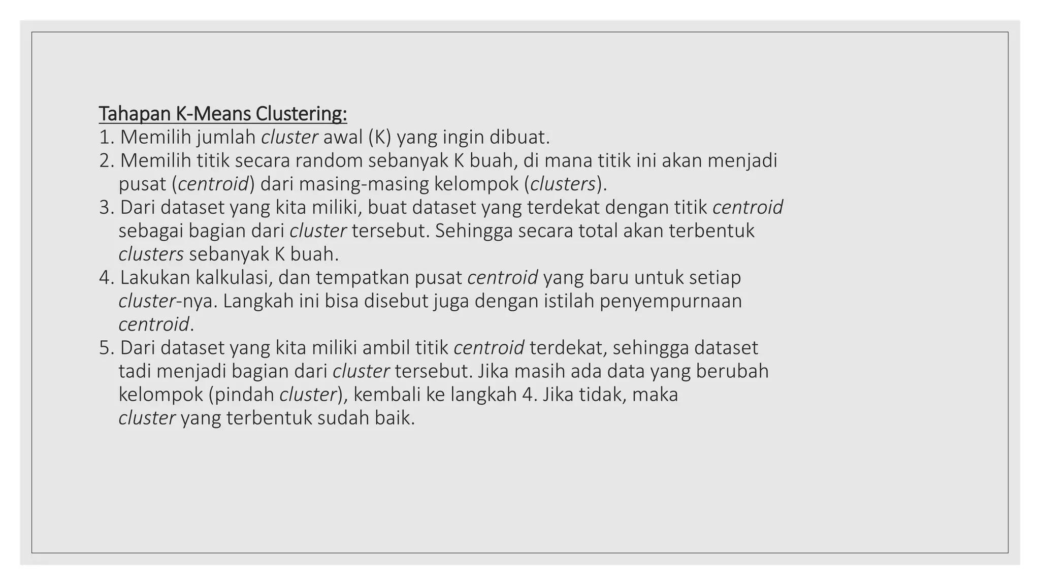 K Means Clusteringpptx 