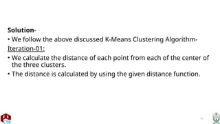 k-means clustering machine learning.pptx | Physics | Science