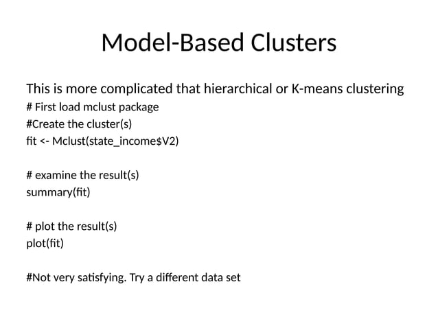 K-means Clustering for classification problem | PPTX