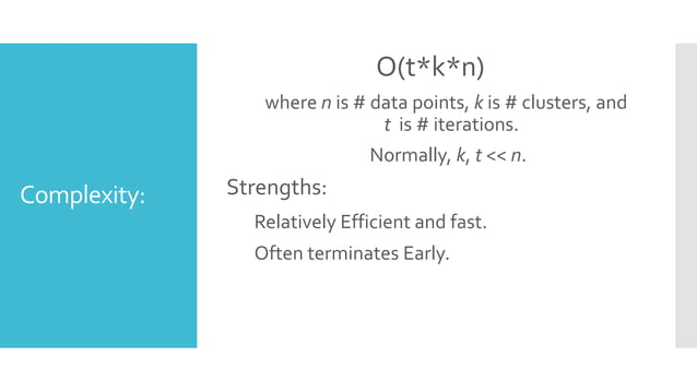 K Means Clustering Algorithm Ppt