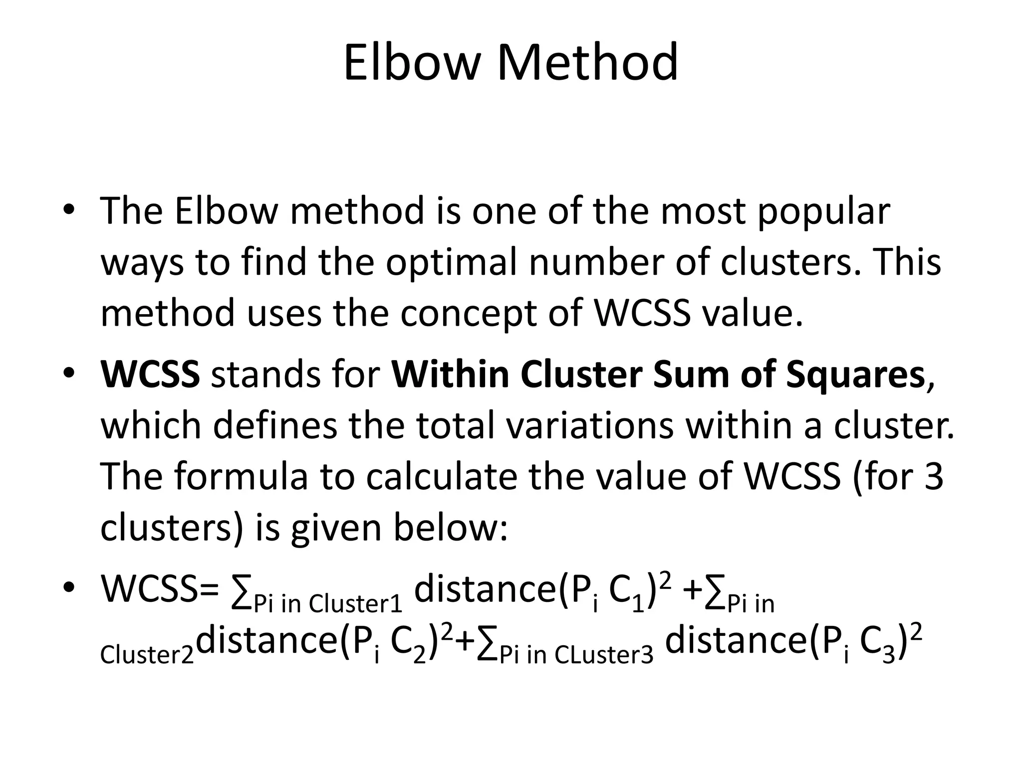 K Means Clustering Algorithmpptx