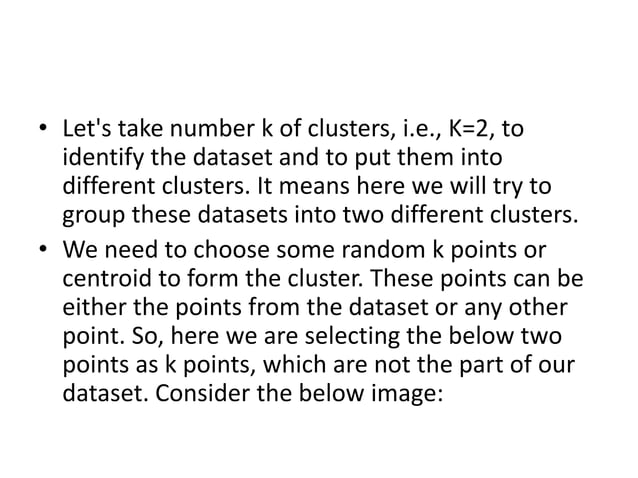 K Means Clustering Algorithmpptx