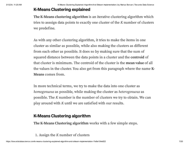 K-Means Clustering Explained_ Algorithm And Sklearn Implementation _ by ...
