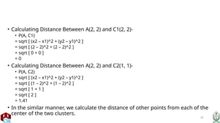 k-means clustering ML Machine learning.pptx