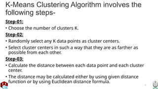 k-means clustering ML Machine learning.pptx