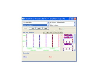 K means cluster in weka | PPTX