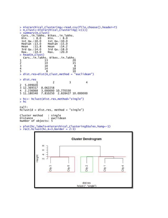 K means & hierarchical clustering for html | PDF
