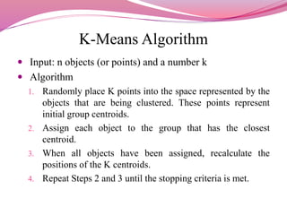 K-Means manual work | PPTX