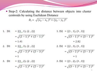 K-Means manual work | PPTX