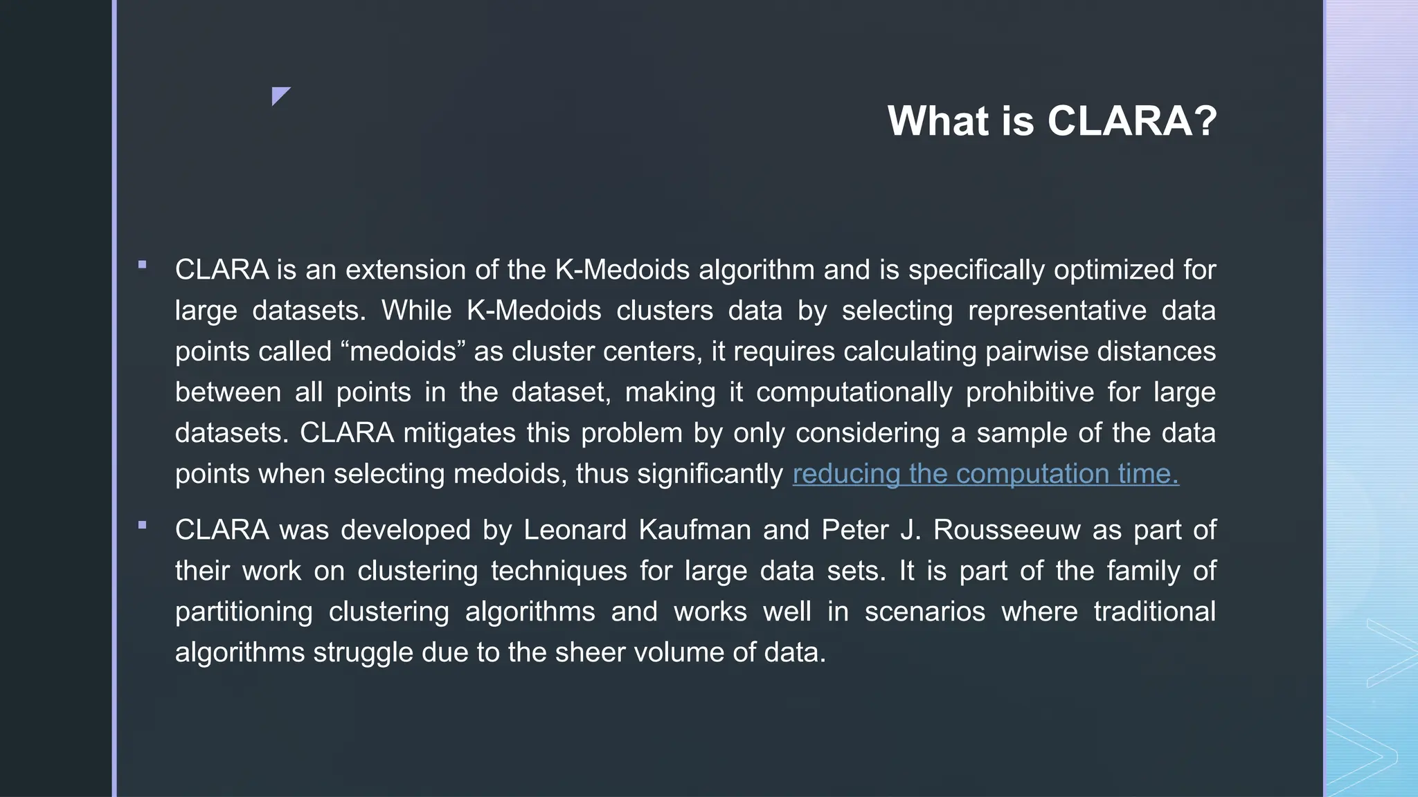 k-medoids in data mining (clustering methods , clustering tree) | PPTX
