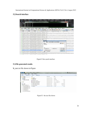 K mer index of dna sequence based on hash | PDF