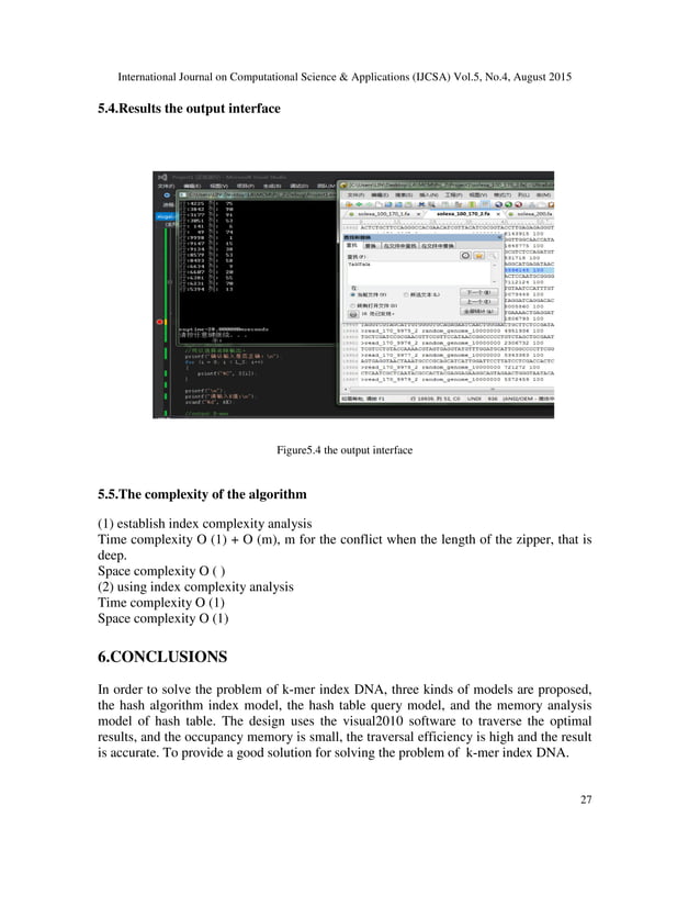 K mer index of dna sequence based on hash | PDF