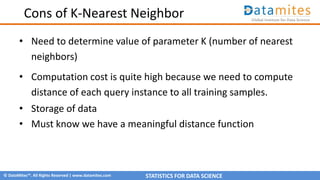 K Nearest Neighbor V1.0 Supervised Machine Learning Algorithm | PPTX