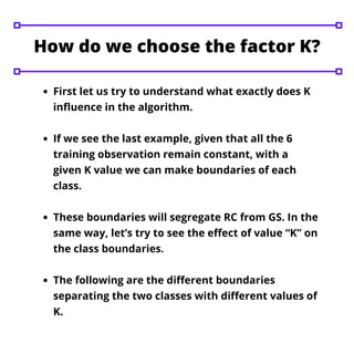 K nearest neighbor algorithm | PDF | Technology & Computing