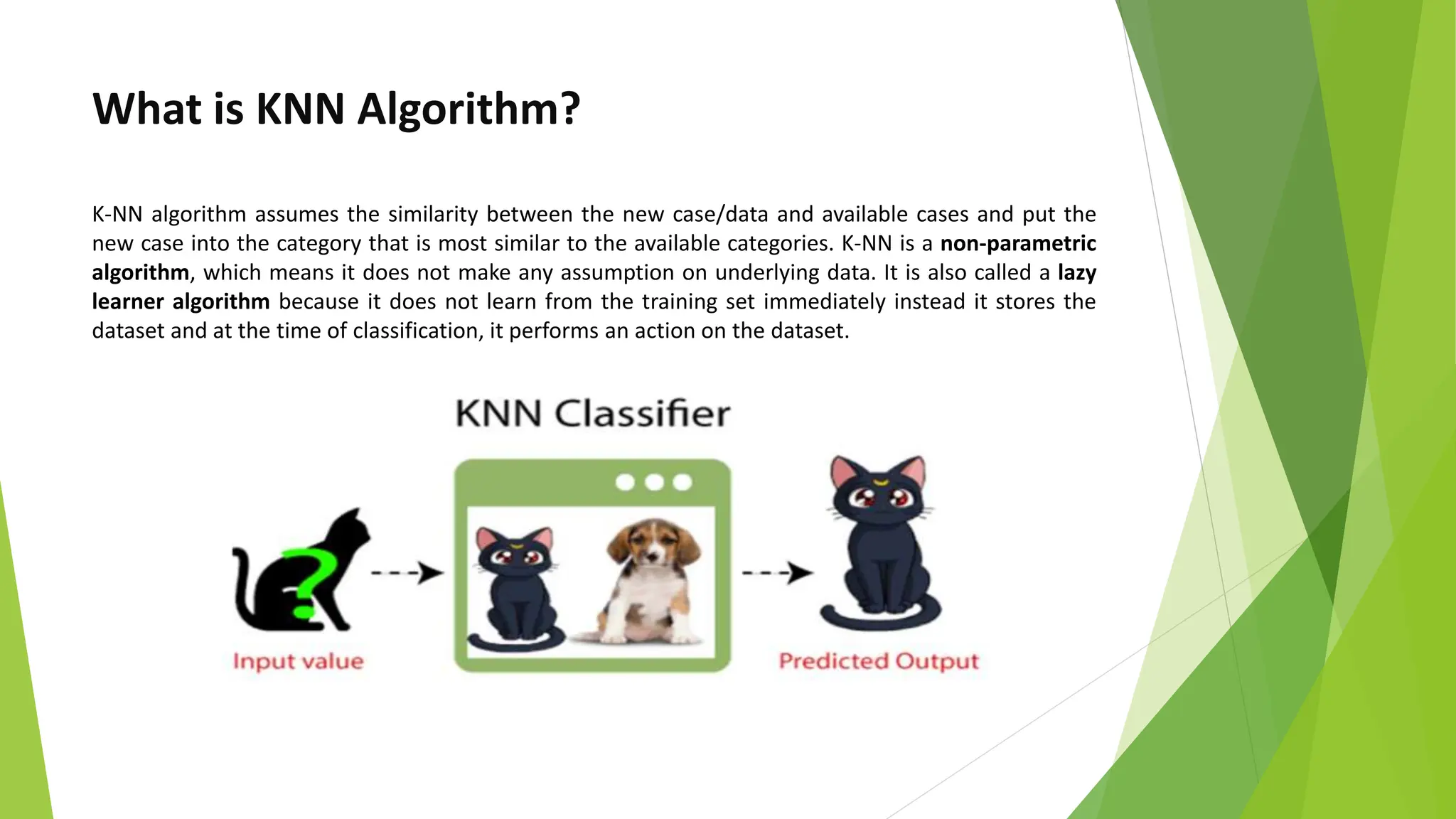 K-Nearest Neighbor(KNN) | PPTX